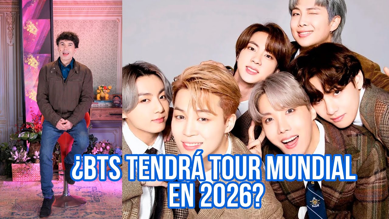 ¿BTS tendrá tour mundial en 2026? Iñaki Godoy conoce al creador de #OnePiece - YouTube