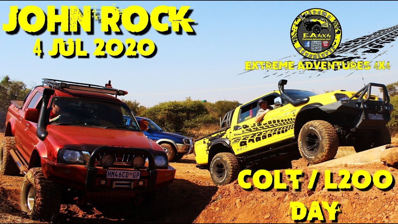 Mitsubishi COLT L200 Owners 4x4 Day at John Rock 4x4 - YouTube