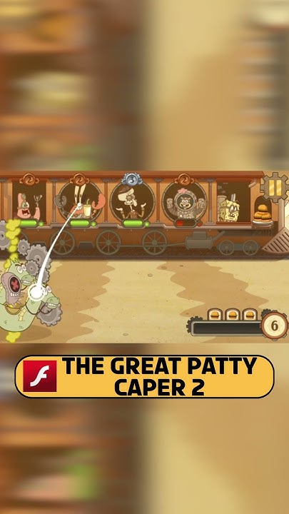 The Great Patty Caper 2 - Game of the Day! #gaming #flashgames - YouTube