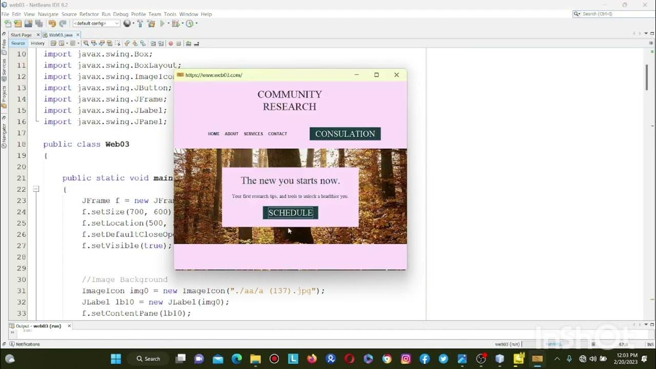 Java Swing Home Page - YouTube