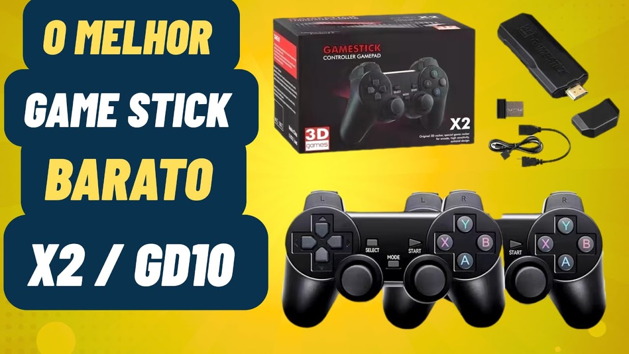 X2 GD10: Análise Completa do Melhor Game Stick Barato + Guia Prático de ...