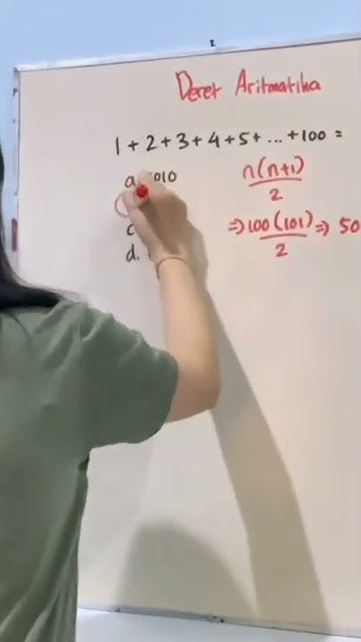 Matematika - Trik Mudah Penjumlahan Deret Aritmetika - YouTube