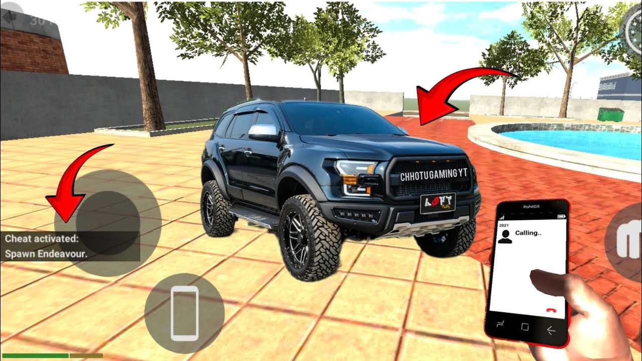 New modified Endeavour car 🤑 || CHEAT CODE 🥵 IN INDIAN BIKES DRIVING 3D @ChhotuGamingyt611 # ...