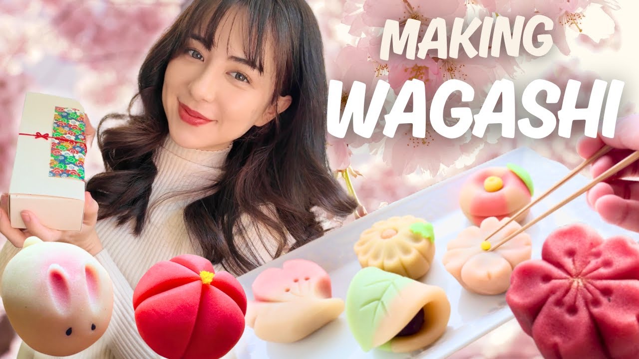 Making Traditional Japanese Wagashi | My First Hands-On Experience ...