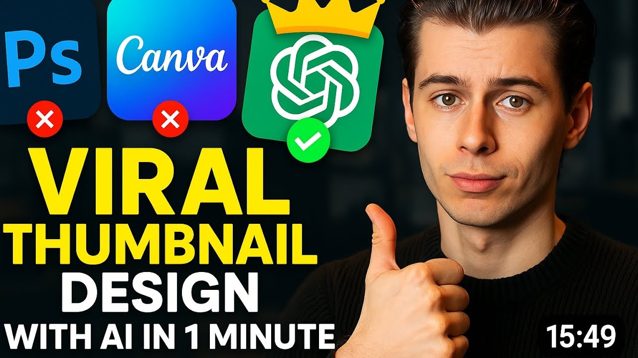 Best AI Thumbnail Design 2025 | ভাইরাল থাম্বনেইল বানান ১ মিনিটে | Bangla Tutorial | Tech D ...
