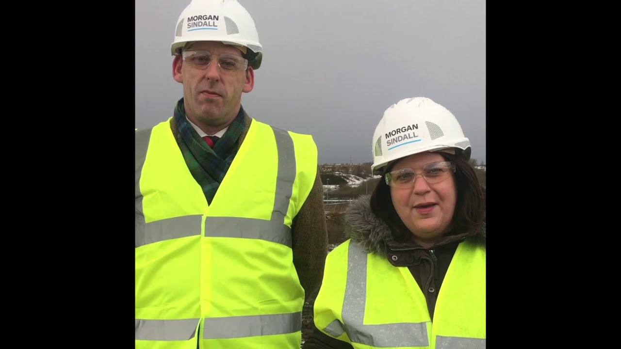 Susan Aitken & Lord Duncan's recent visit to Sighthill regeneration ...