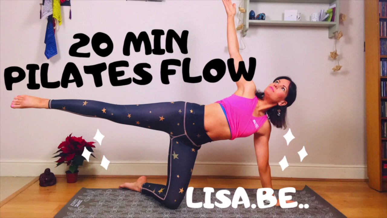 20 min Pilates flow - YouTube