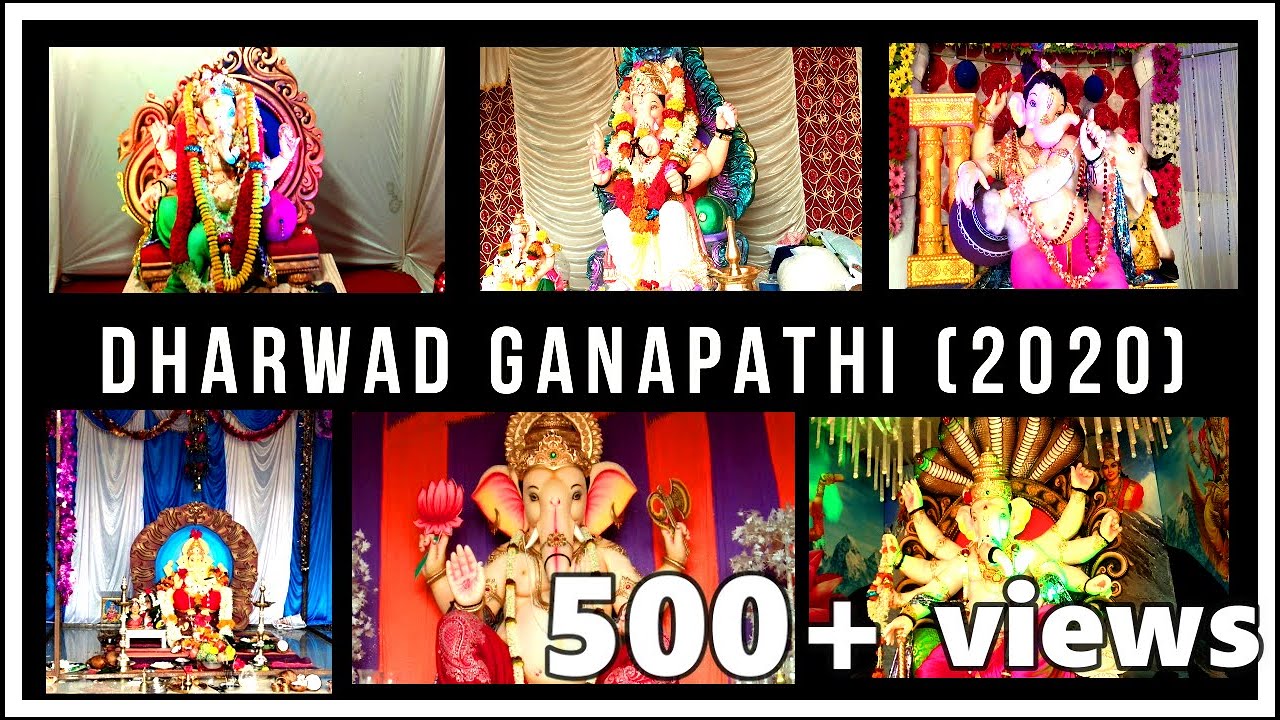 Dharwad Ganapathi 2020 | Dharwad Ka Raja | Hubli Ka Raja | - YouTube