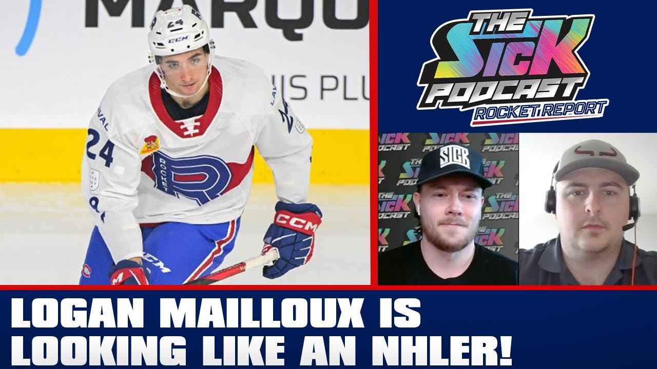 Logan Mailloux Is Looking Like An NHLer! - Rocket Report #1 - YouTube