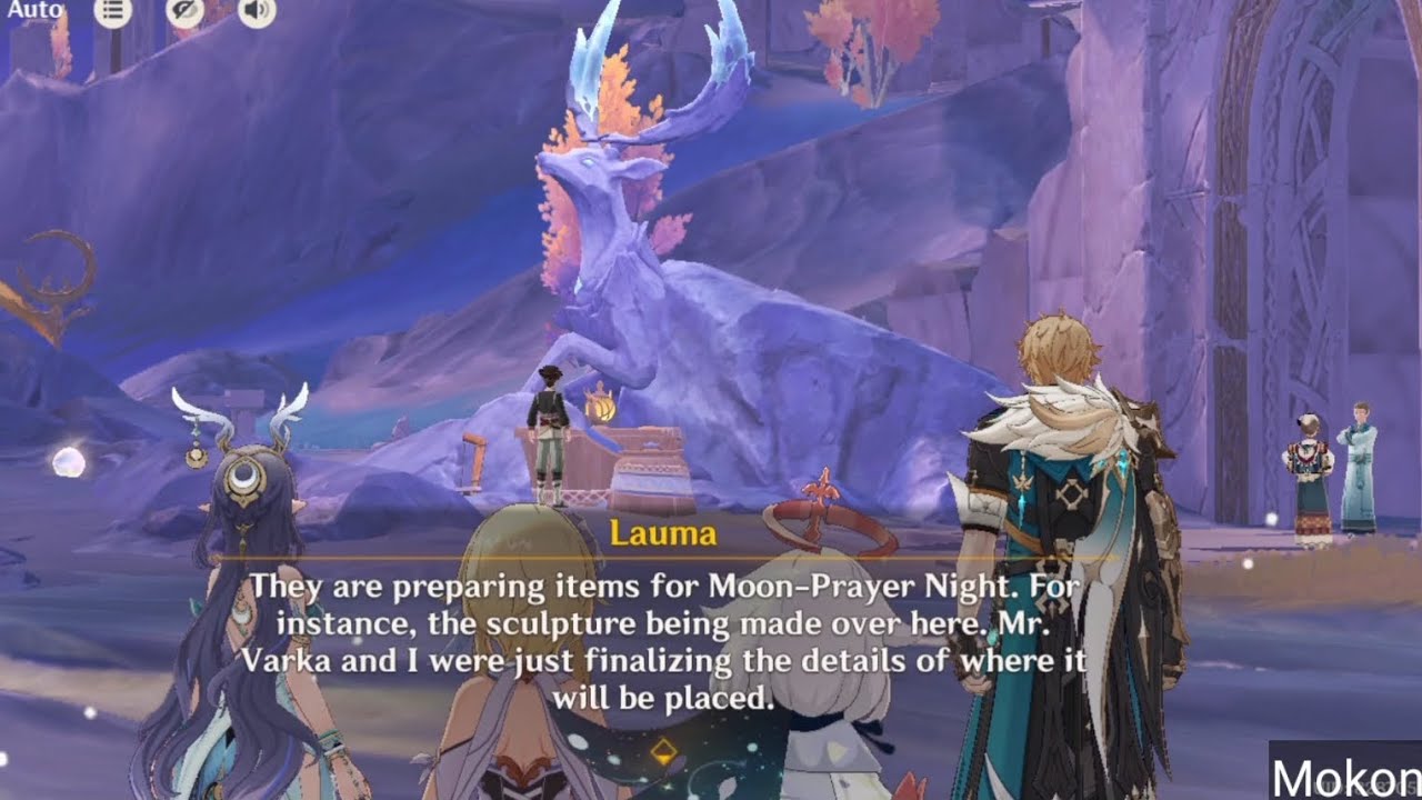 Genshin Impact 6.2 - Lauma Prepare for Moon Prayer Night Festival Nood ...
