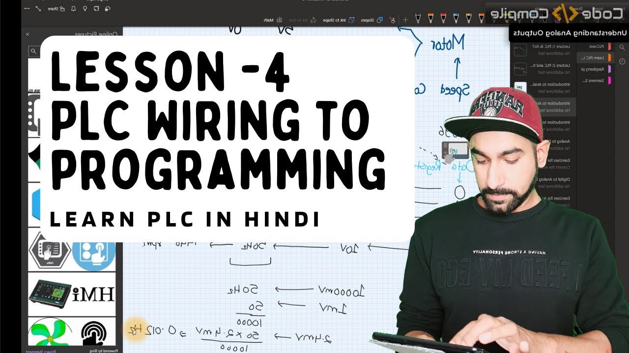 Lesson 4 Plc Wiring To Programming Hindi Youtube