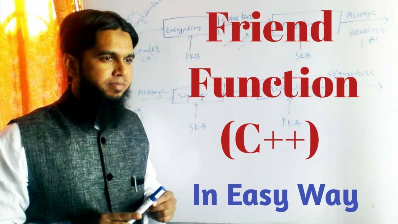 Friend Function in C++ - YouTube