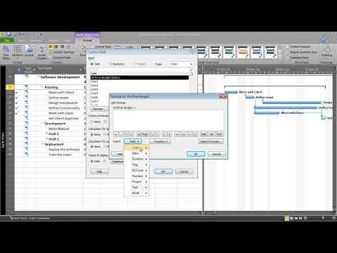 Graphical Indicators in Custom Fields - Microsoft Project - YouTube