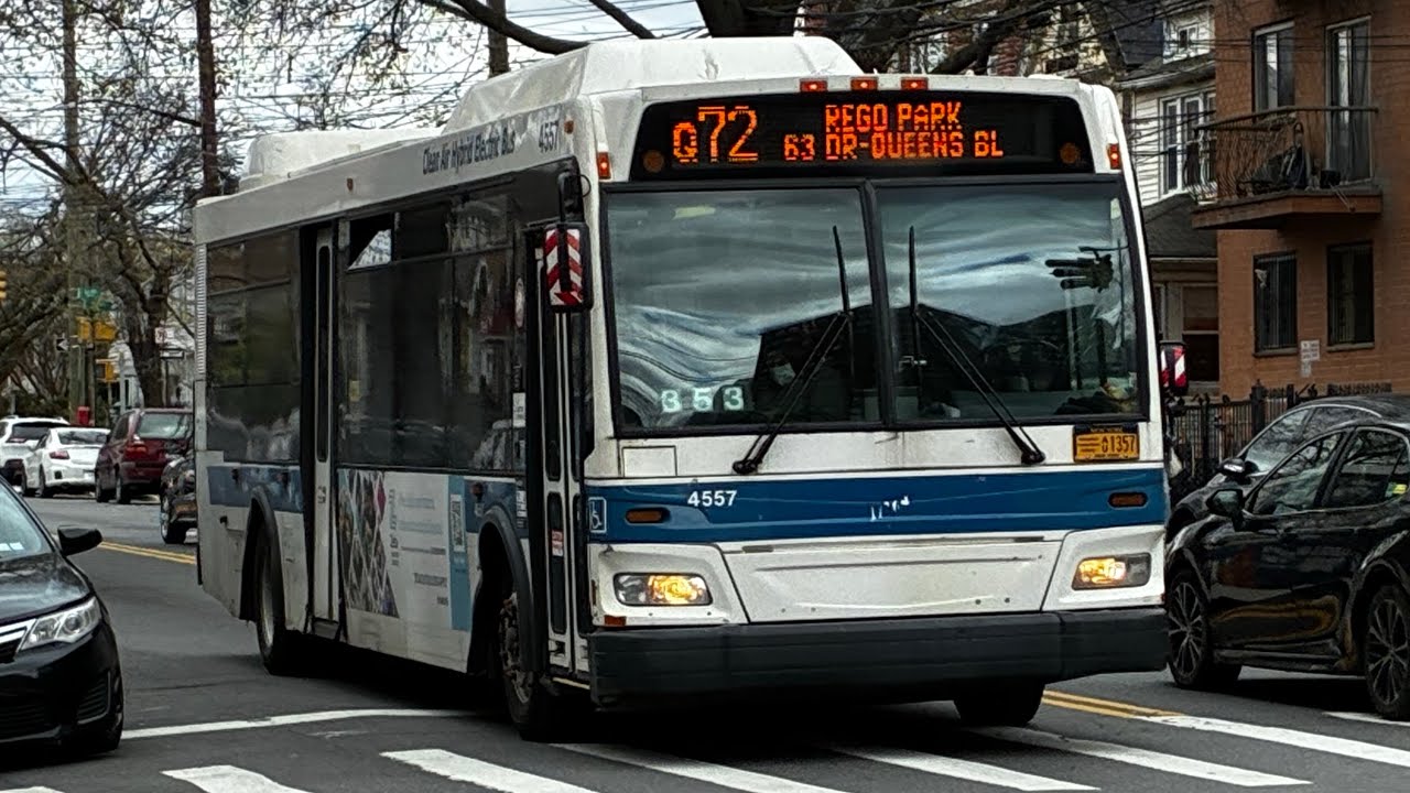 MTA | 2009 MTA NextGen #4557 On The Q72 Bus - YouTube