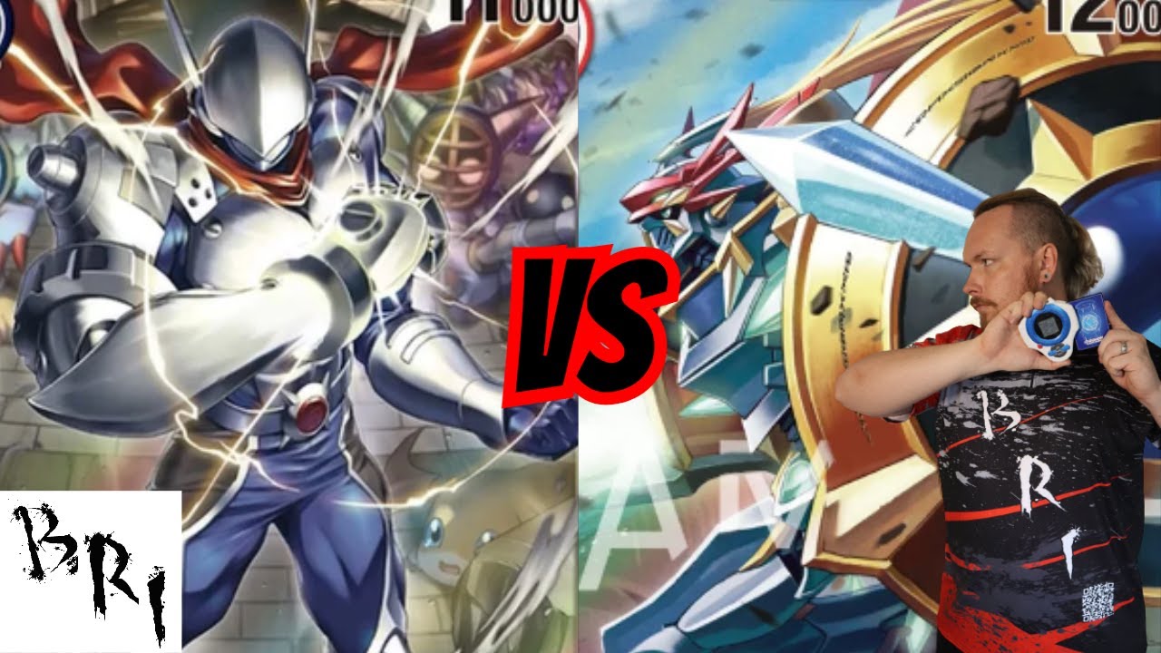 Digimon TCG BT9 Justimon vs Gallantmon Match - YouTube