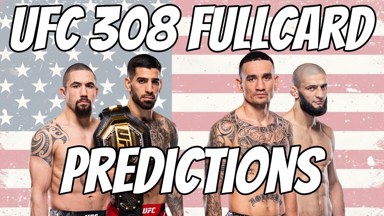 UFC 308 Topuria vs Holloway Full Card Prediction and Betting Breakdown ...