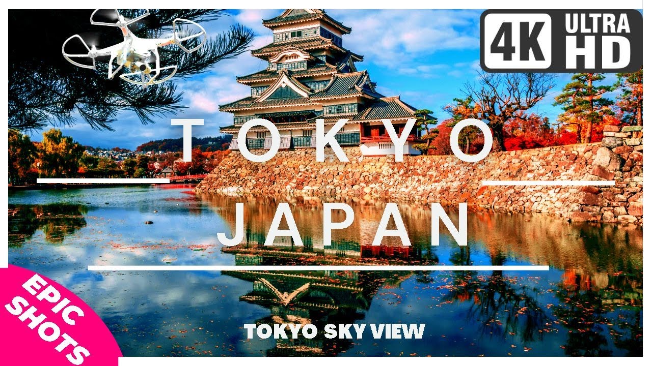 Japan 4K - Scenic Relaxation Film with Calming Music Japan 4k-by drone ...