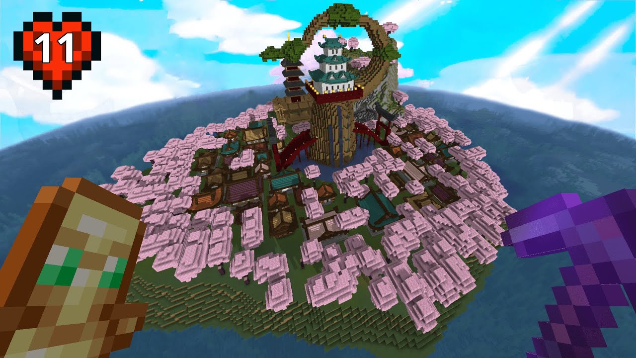 Recree La Capital de Wano en Minecraft Hardcore - YouTube