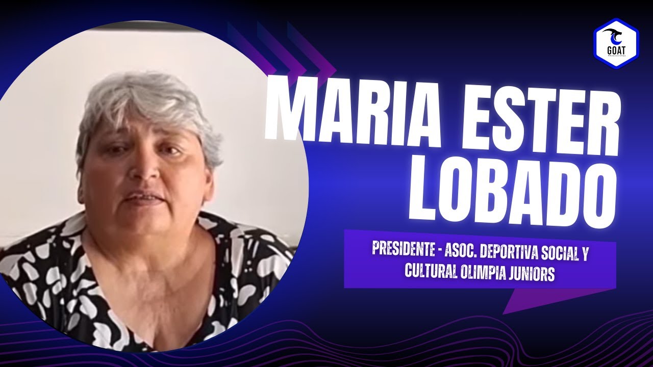 Entrevista a Maria Ester Lobado - Presidente - Asoc. Deportiva Social y ...