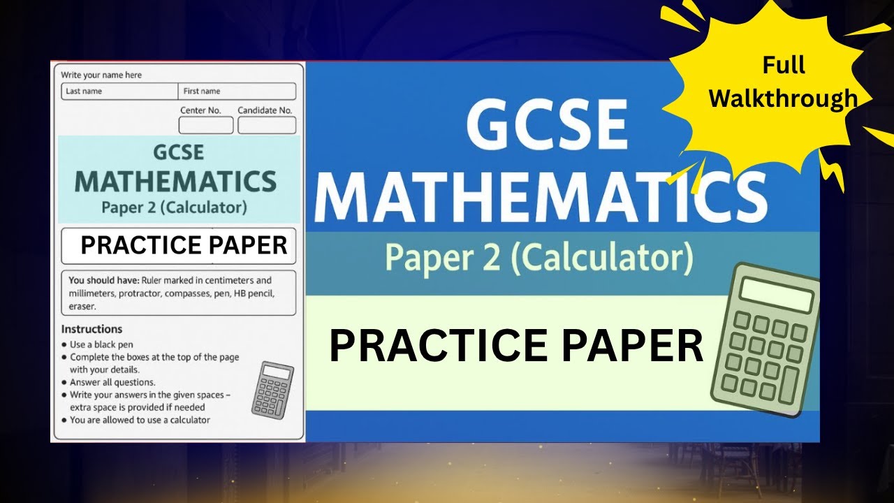 GCSE Maths Higher Predicted Paper – 04 June 2025 | Paper 2 (Calculator ...