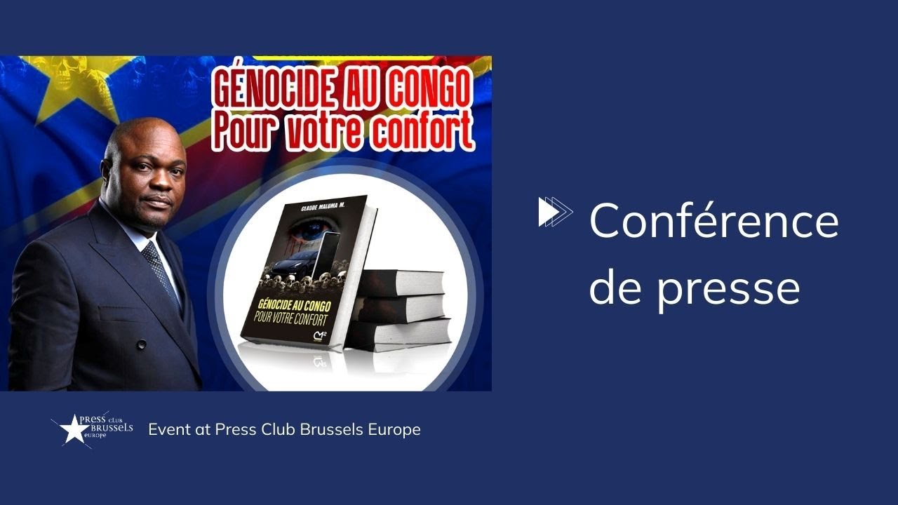 Conférence livre : « Génocide au Congo pour votre confort » de Claude ...