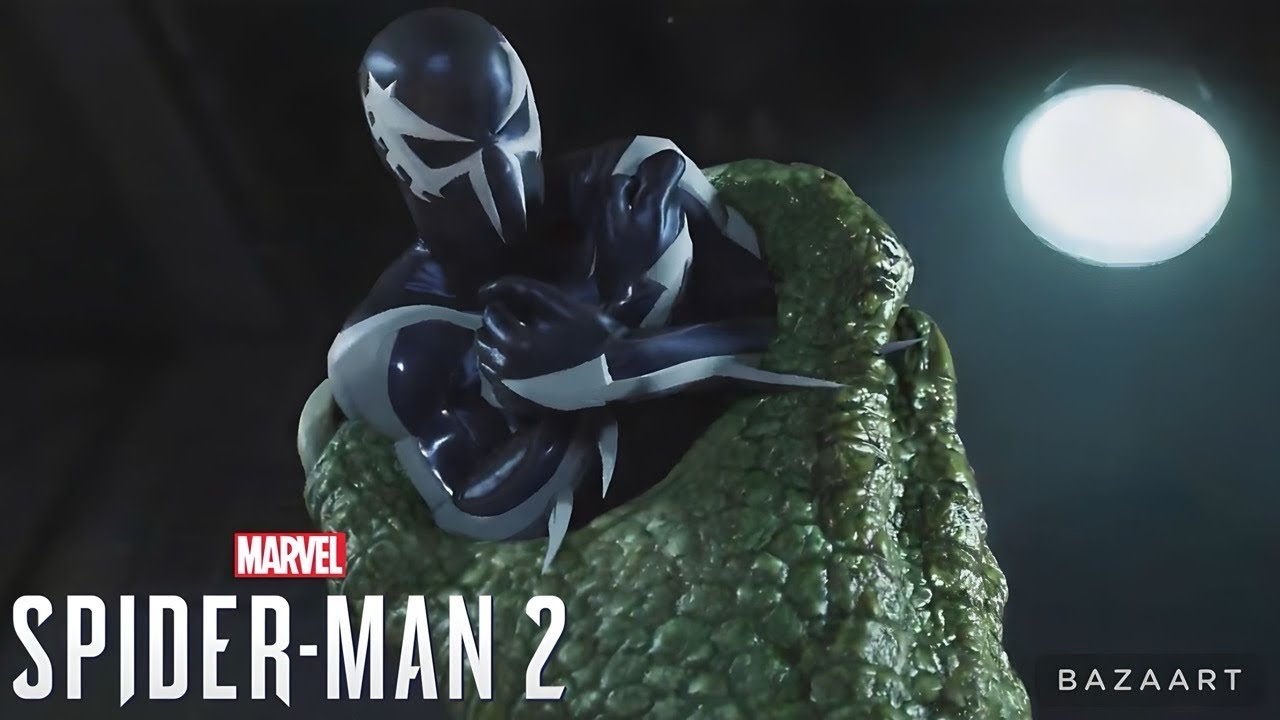 Black Spider-Man 2099 vs Lizard - Marvel's Spider-Man 2 (HD60FPS) - YouTube