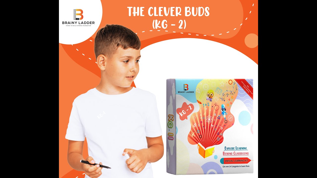 Brainy Ladder: KG-2 Learning Kit | 500+ Screen-Free Annual Learning Kits for Kids| Learning kit ...