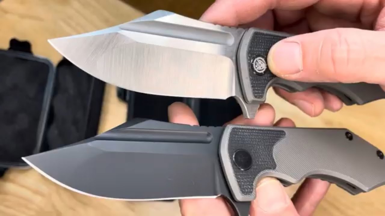 DC Blades Ceto Folding Knife -- A Tier 1 and Old Squirrel Knives Collaboration - YouTube