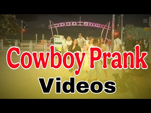 Best Cowboy Prank. Comyde Fun. Best Statue Prank. #Cowboy_prank #Best ...