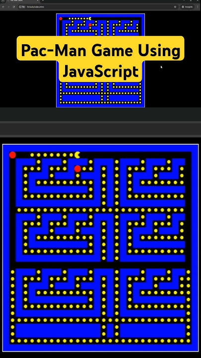 Pacman Game Using Javascript Gaming Coding Games Css Gamedevelopment Pacman Javascript