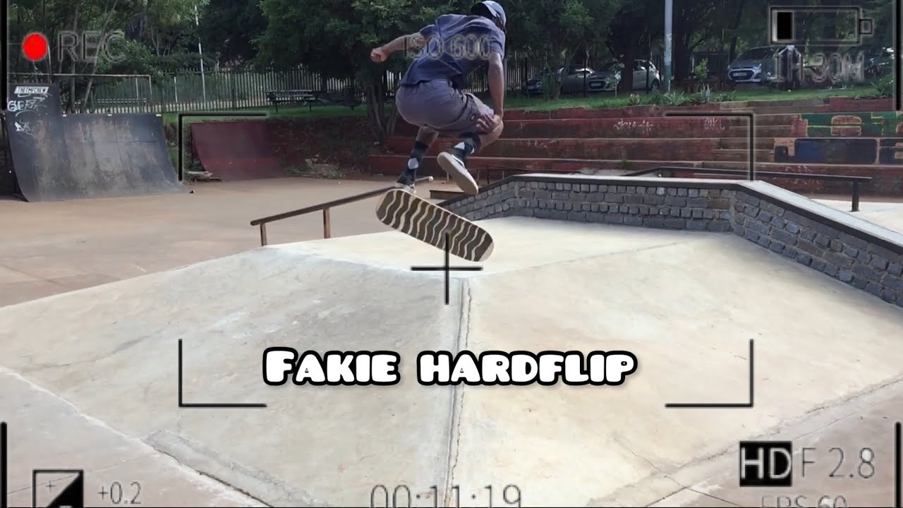 Fakie Hardflip! #skateboarding - YouTube