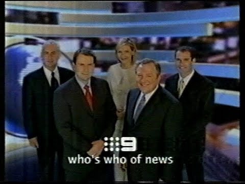 Channel Nine Melbourne - 'Whos Who Of News' 17 Second Promo (2002 ...