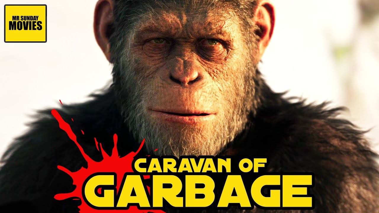 War for the Planet of the Apes - Caravan Of Garbage - YouTube