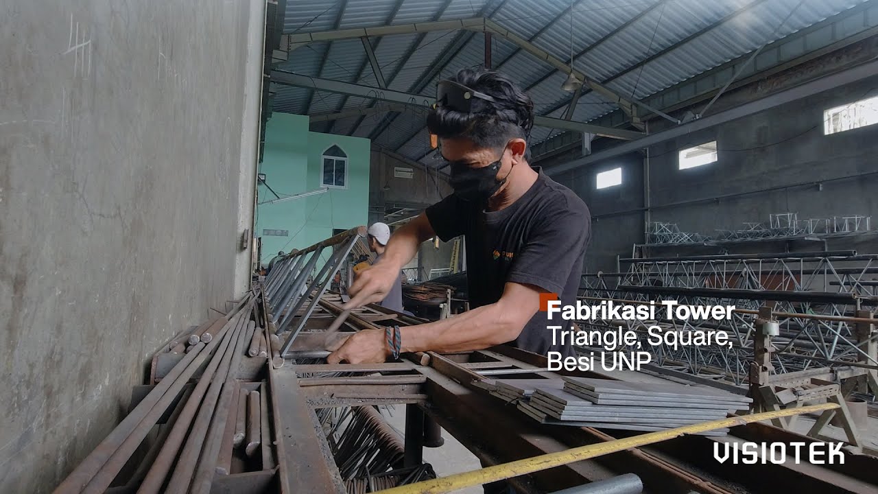 FABRIKASI TOWER TRIANGLE • TOWER SQUARE FOURANGLE • BESI UNP • LIFE AT ...