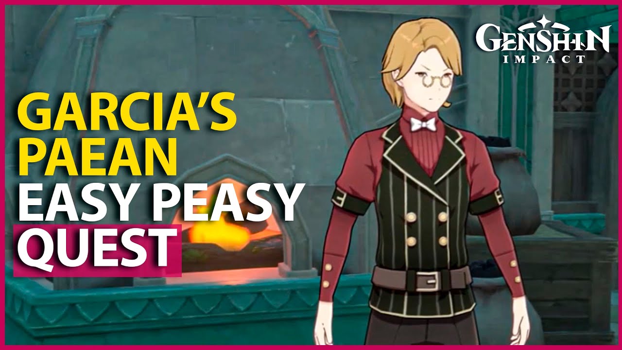 Garcia's Paean Easy Peasy Daily Commission Genshin Impact - YouTube