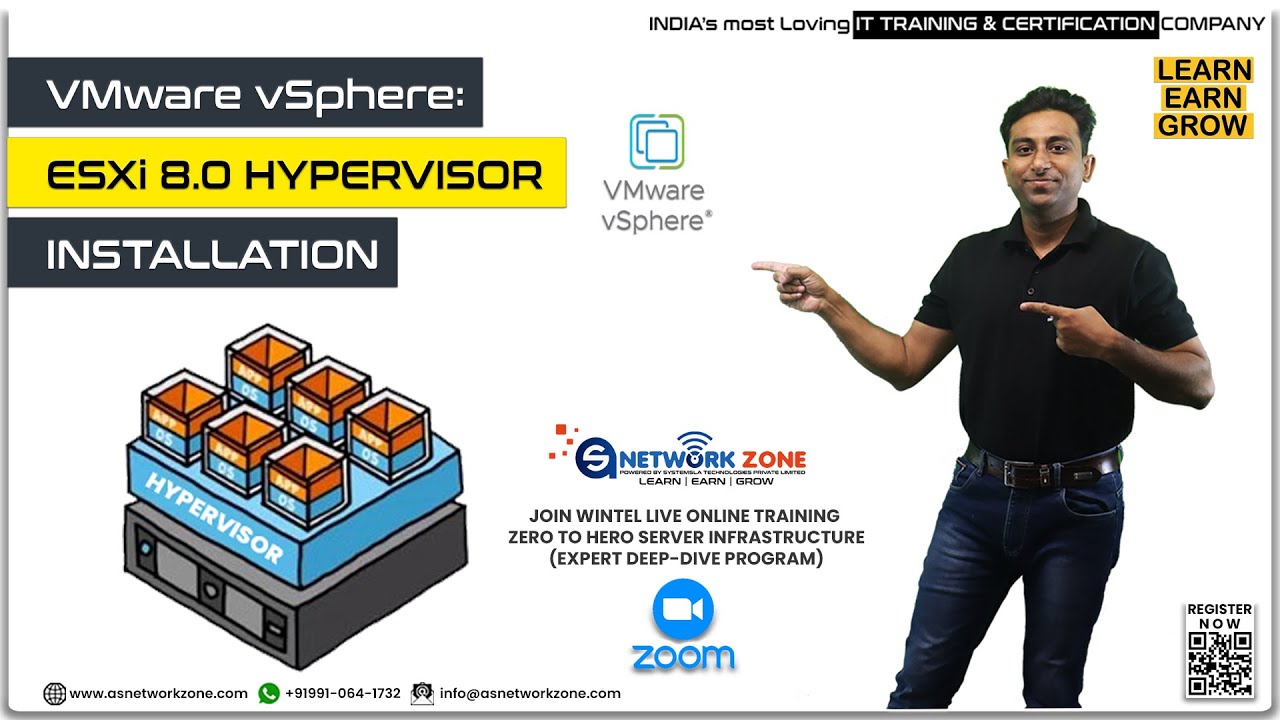 Installation of VMware ESXi 8 0 Hypervisor Step by Step in Hindi ...
