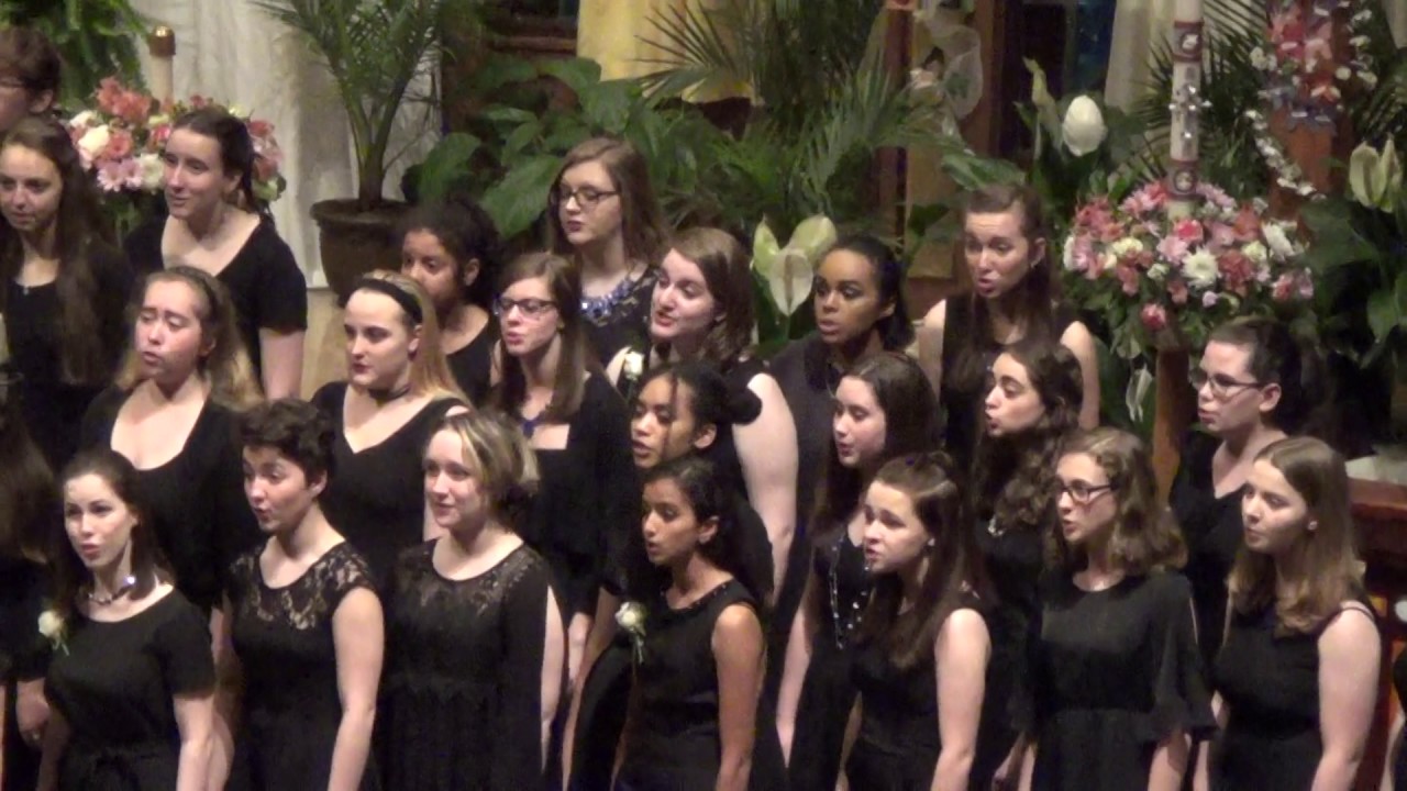 The Tortoise and the Hare-Canon McMillan HS Concert Choir 2017 - YouTube