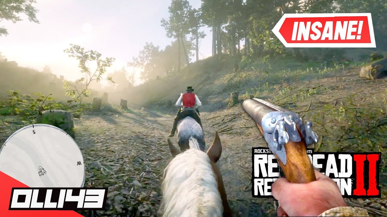 Red Dead Redemption 2 - First Person Gameplay! (Red Dead Redemption 2 ...