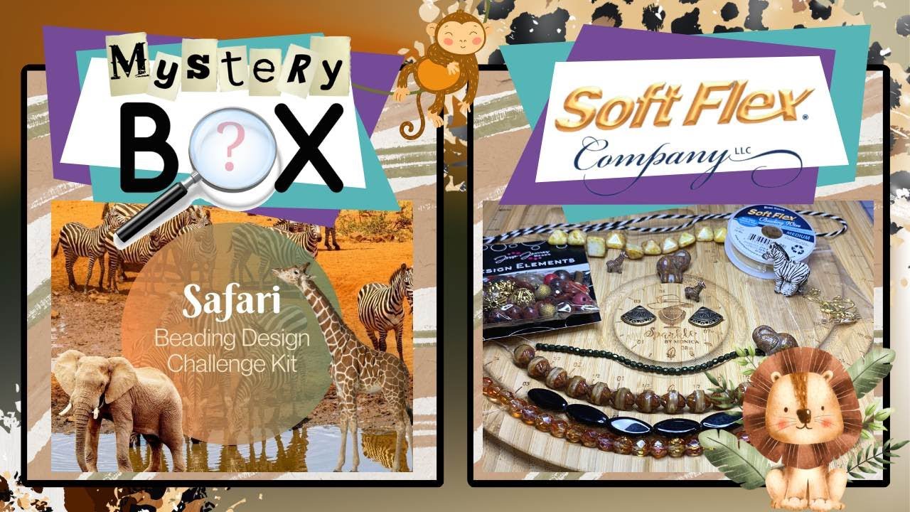 Look what I got from Soft Flex Company! Safari Mystery Design Kit Bead ...