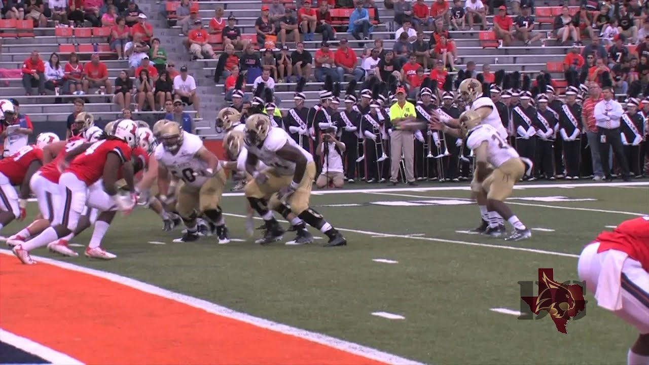 TXST Football vs Illinois Highlights - YouTube