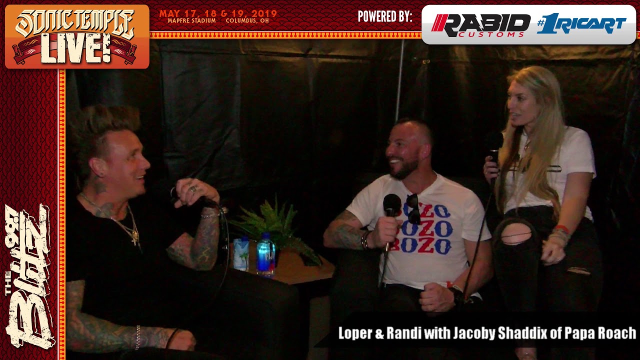 Loper & Randi with Jacoby Shaddix of Papa Roach - YouTube