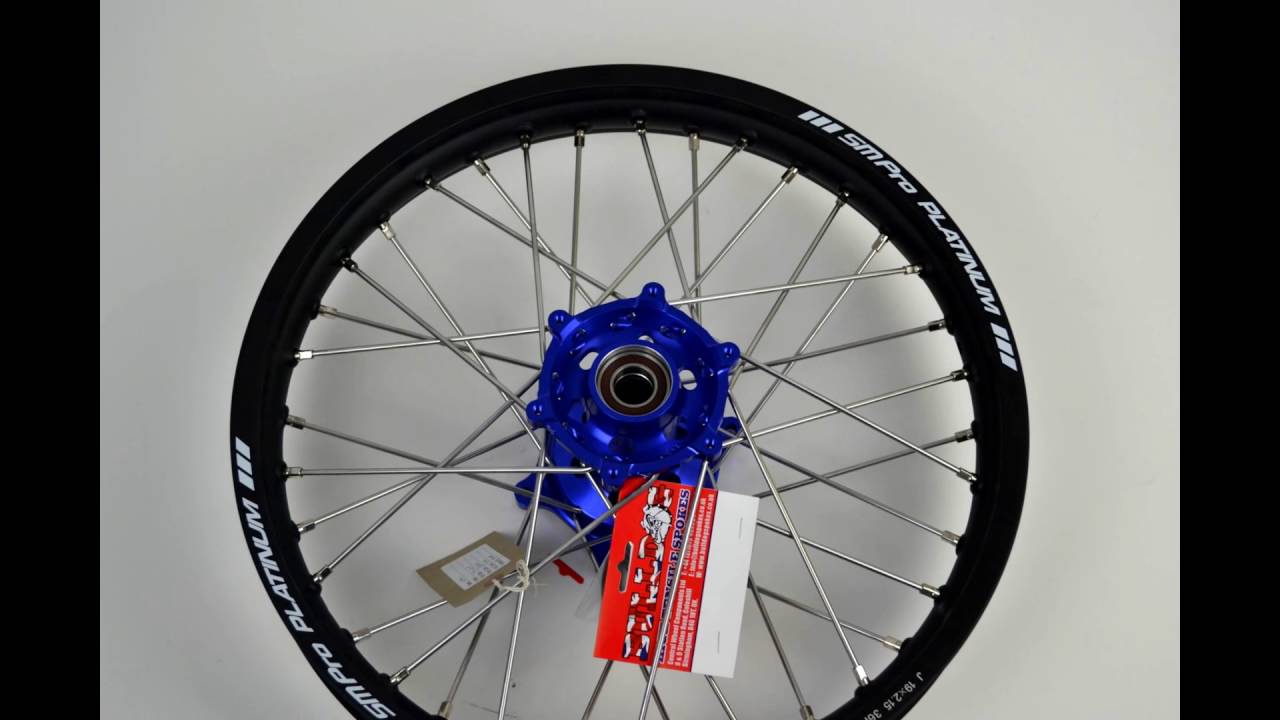 SM Pro Platinum Motocross Wheels - YouTube