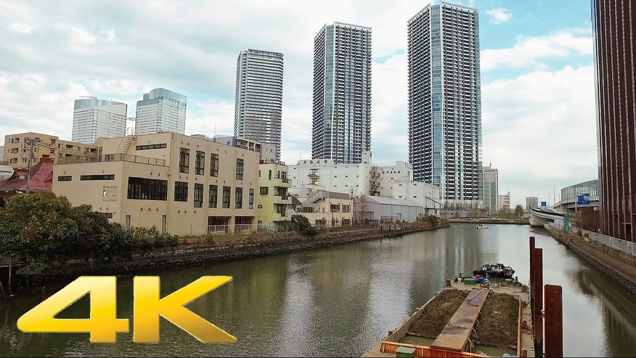 Walking around Kachidoki, Tokyo - Long Take【東京・勝どき】 4K - YouTube