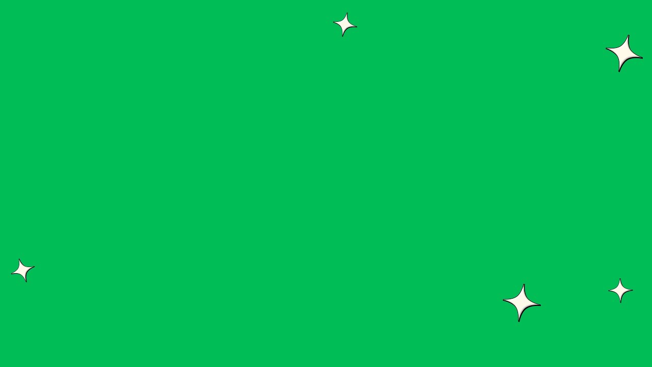 Green Screen Motion Graphic Star Elements | 4K | Global Kreators - YouTube