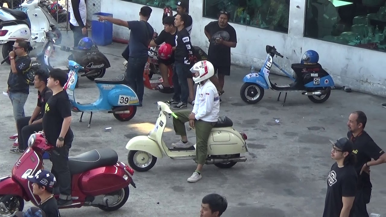 Vespa Drag Racing Part4 Byเจโอ๋ 28กันยายน2562 Bangkok Drag Avenue 4 ...