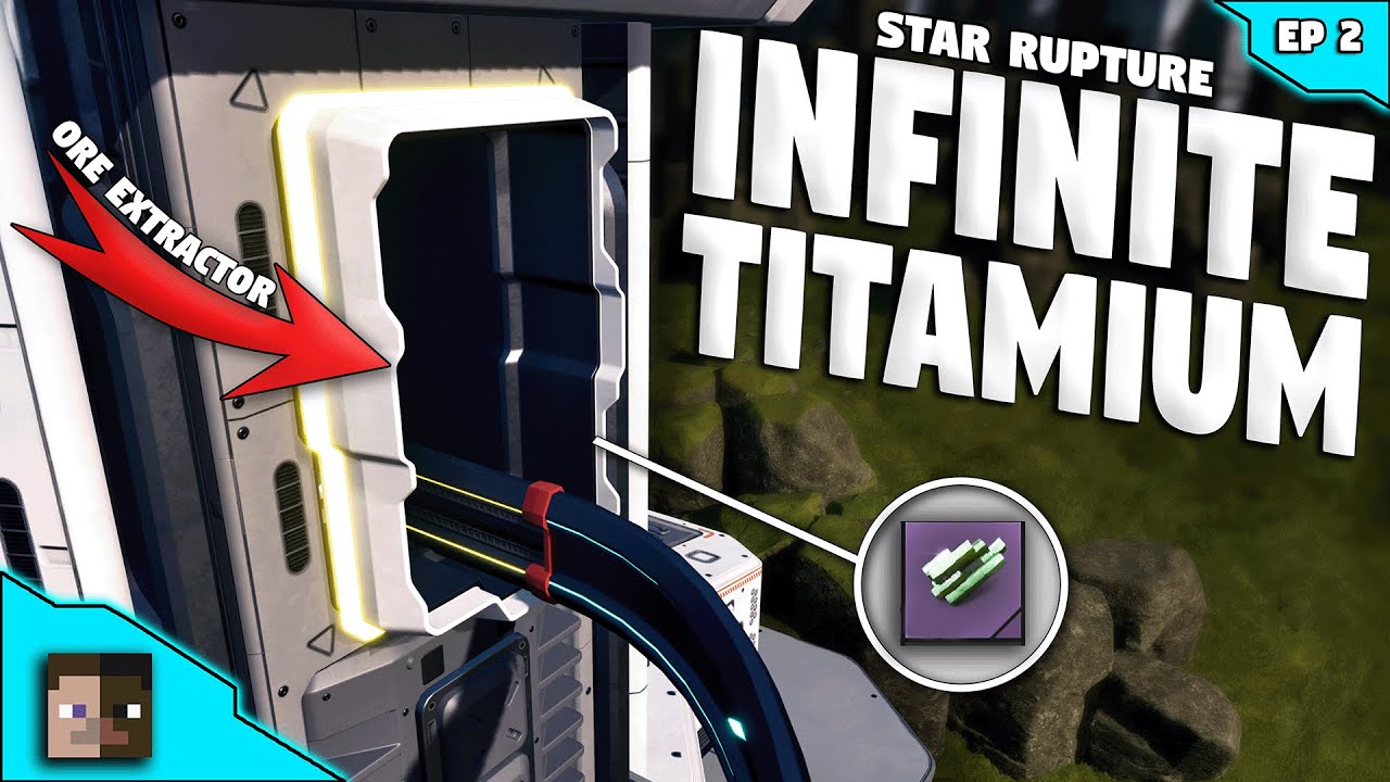 Ore Extractor Setup for Titanium (Early Game) | StarRupture (Ep.2 ...