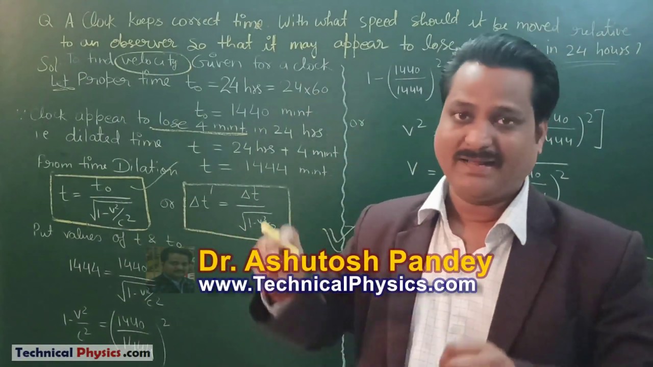 1.9 Numerical Theory of Relativity, Time Dilation Numerical BSc MSc ...