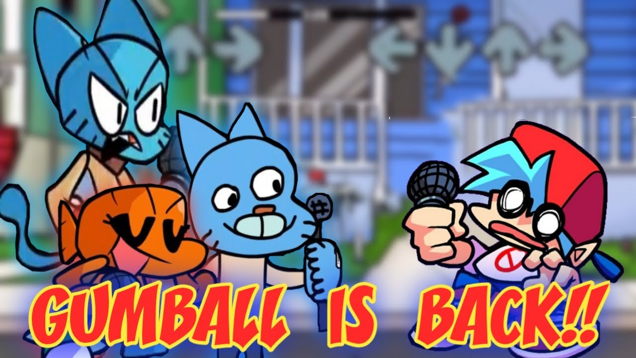 Friday Night Funkin' - Vs Gumball + Darwin 2.0 || The amazing world of ...