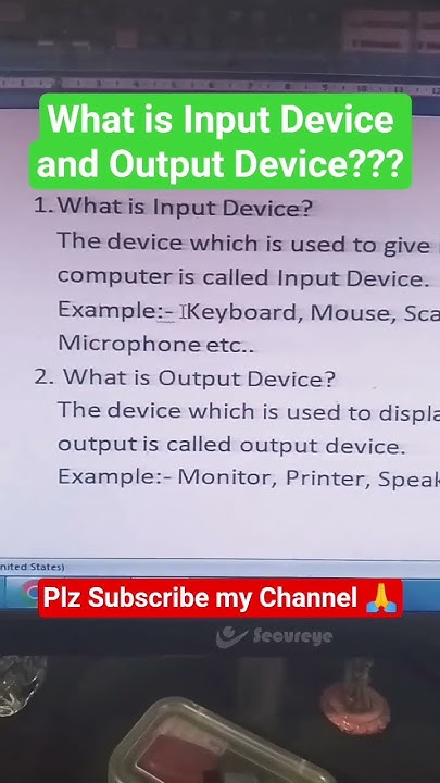 ll what is input and output Device ll #inputdevices #outputdevices #computer #agtech - YouTube