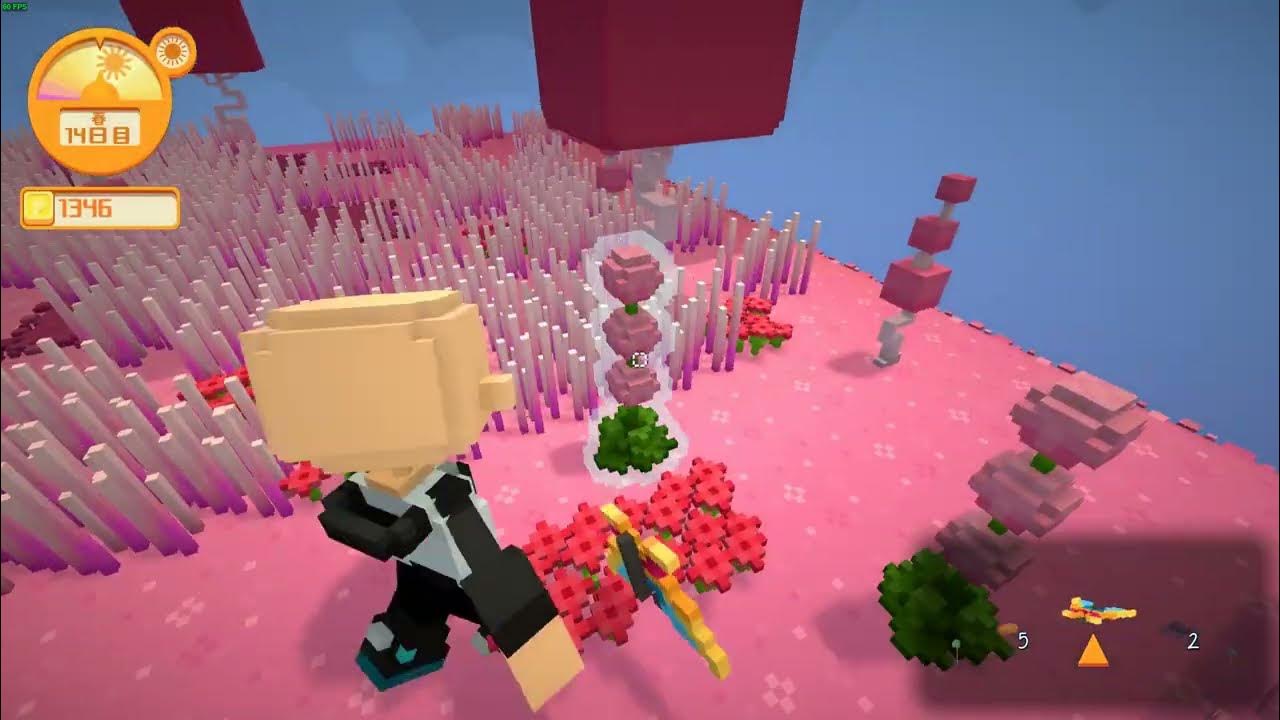 【Staxel】おっさんのStaxel実況 6蒔目 1年目春14～16日目 ポータルで行く島 道具v2 - YouTube